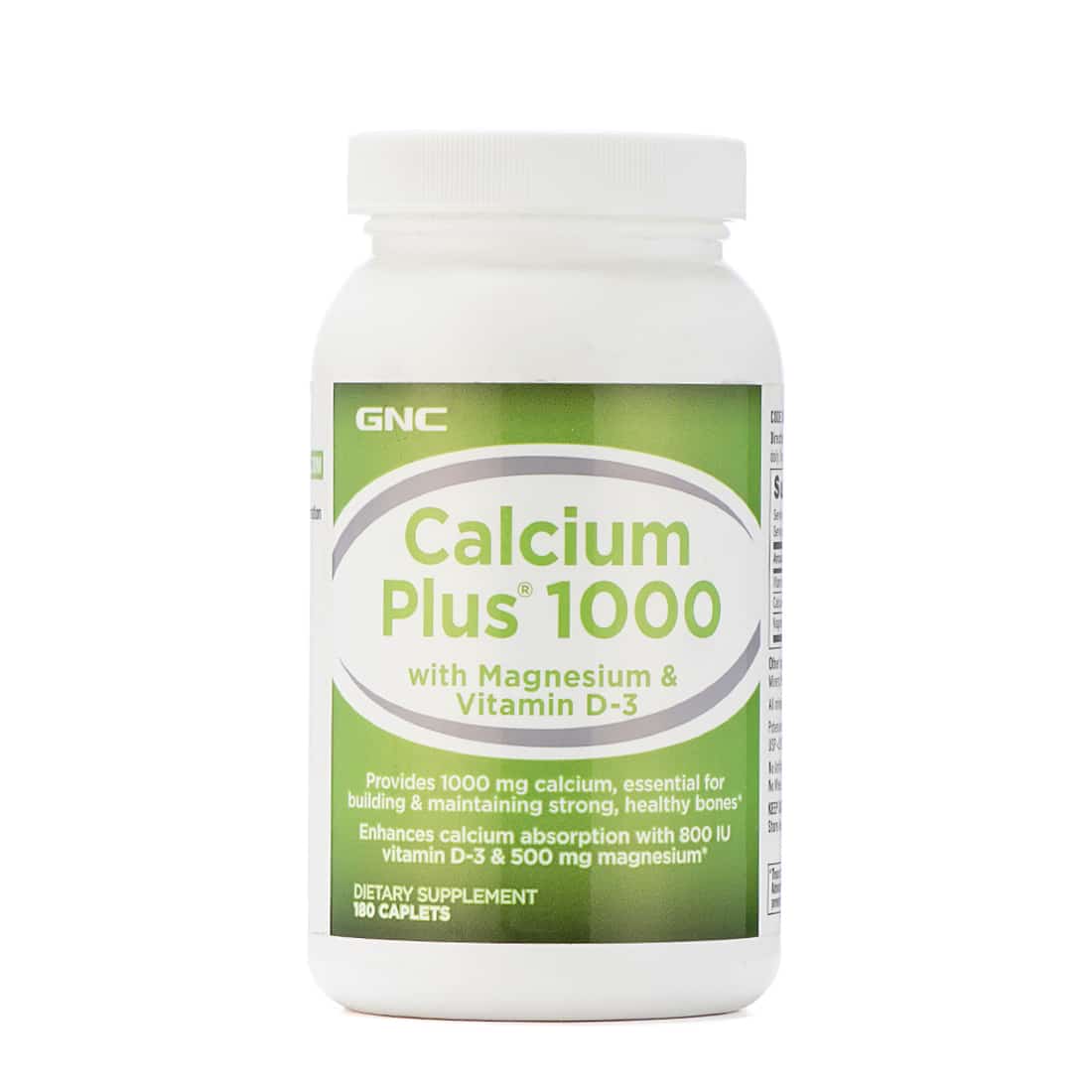 GNC Calcium Plus 1000 with Magnesium and Vitamin D3 Cap - NUTRABAY™