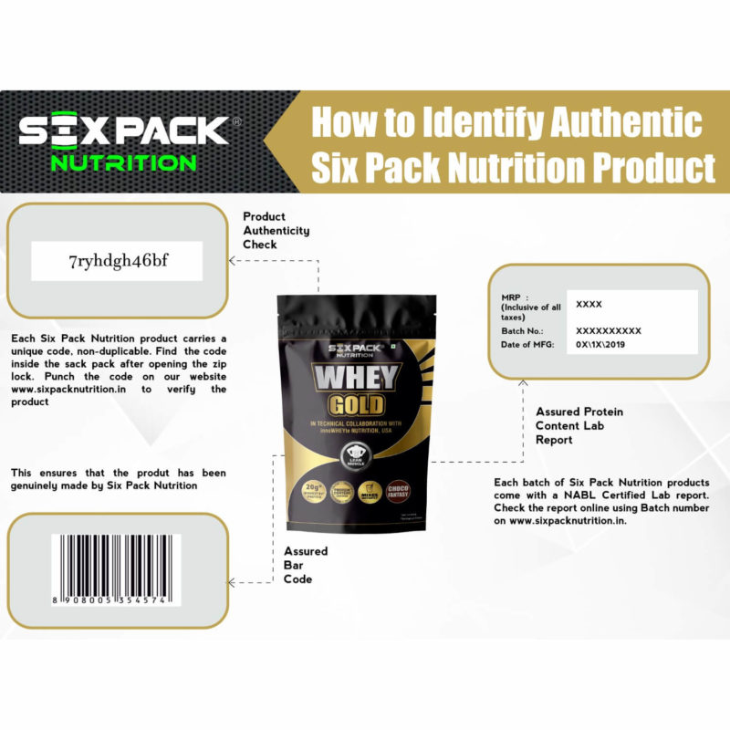 Six Pack Nutrition Whey Gold - NUTRABAY™