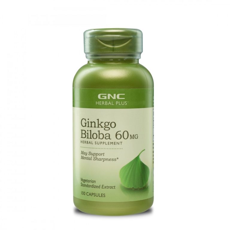 GNC Ginkgo Biloba 60mg Capsules - NUTRABAY™