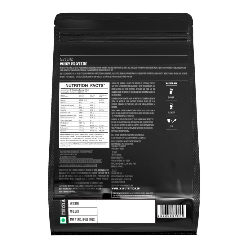 IN2 Whey Protein - NUTRABAY™
