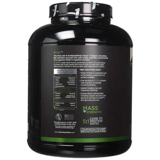 Rule 1 LBS High Calorie Mass Gainer - NUTRABAY™