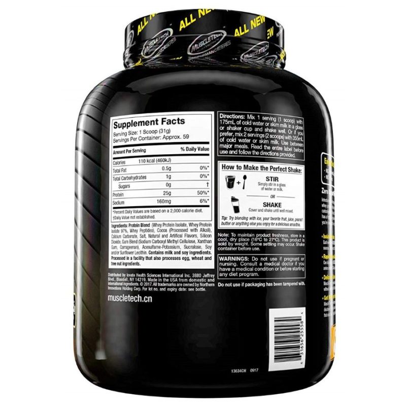 MuscleTech Performance Series Iso Zero - NUTRABAY™