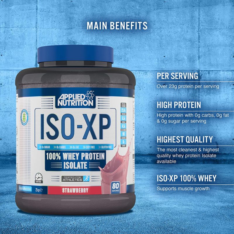 Applied Nutrition ISO-XP 100% Whey Protein Isolate - NUTRABAY™