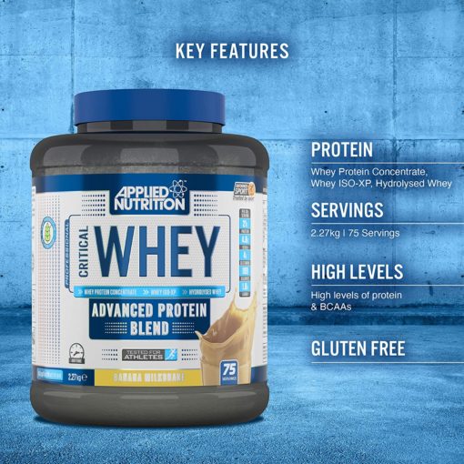 Applied Nutrition Critical Whey Advanced Protein Blend - NUTRABAY™
