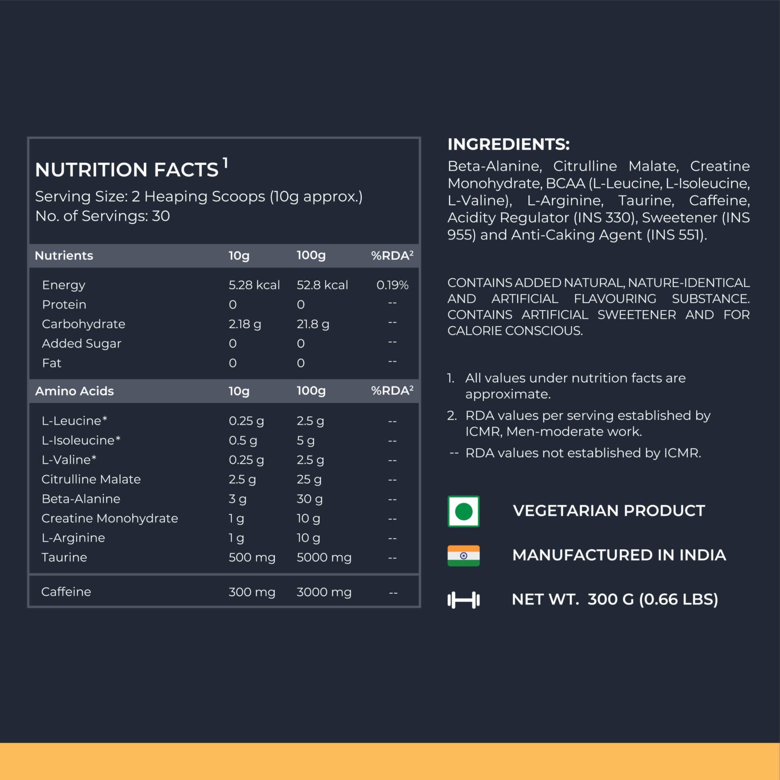 Nutrabay Gold Spark Pre-Workout - NUTRABAY™