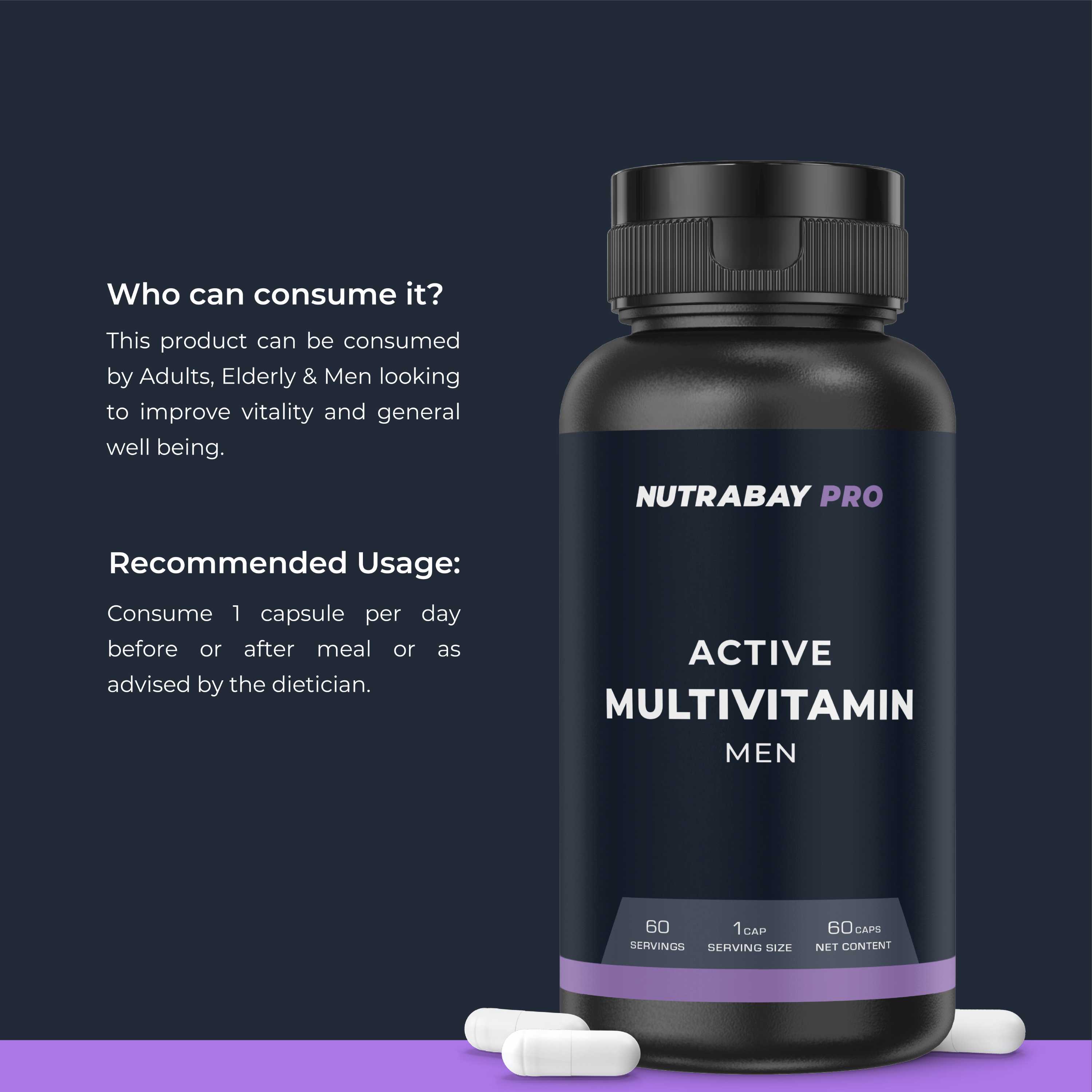 Nutrabay Pro Multivitamin for Men - NUTRABAY™