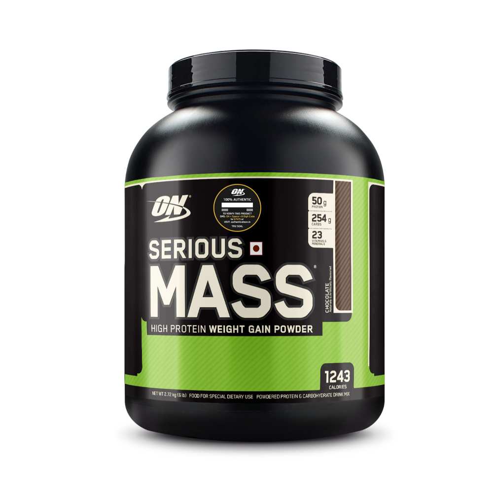 Optimum Nutrition (ON) Serious Mass Weight Gainer Powder : | NUTRABAY™