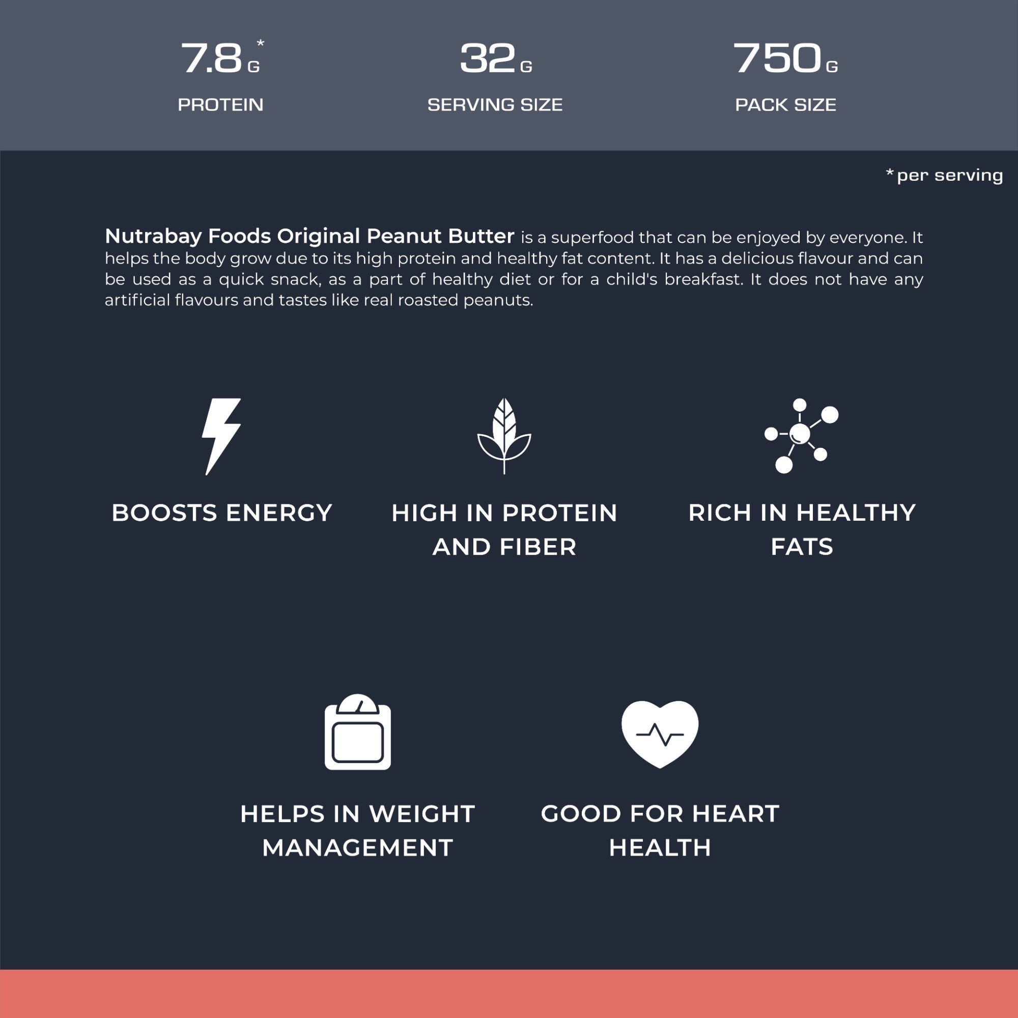 Nutrabay Foods Original Peanut Butter - NUTRABAY™