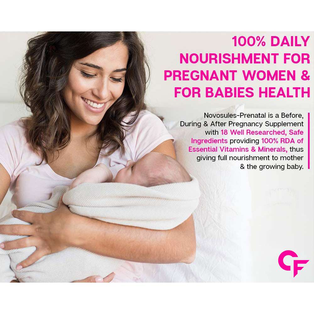 Carbamide Forte Prenatal Multivitamin for Pregnancy with 300mg DHA ...