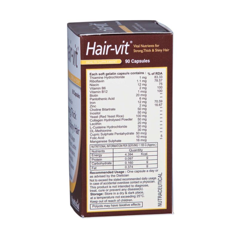 HealthAid Hair-Vit - NUTRABAY™
