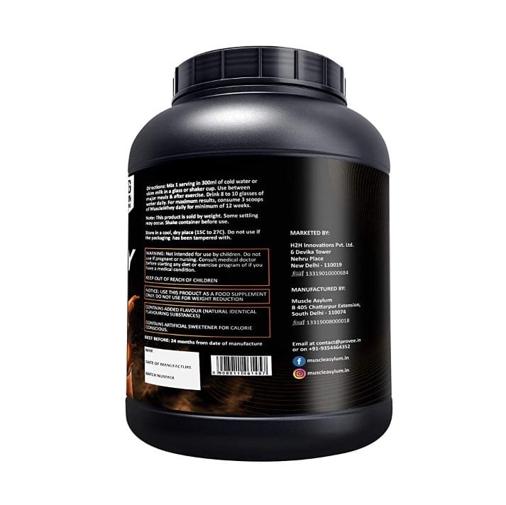 Muscle Asylum Whey Protein Powder - NUTRABAY™