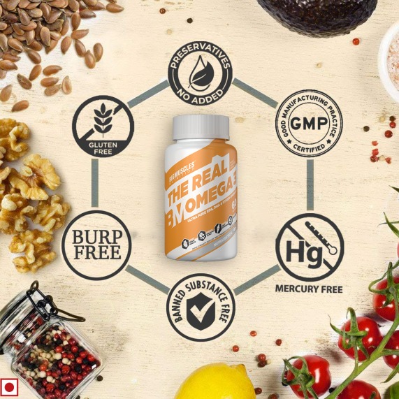 Bigmuscles Nutrition The Real Omega-3 Fish Oil - NUTRABAY™