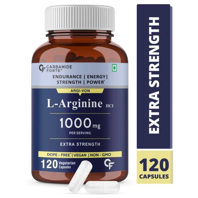 Carbamide Forte L Arginine 1000mg Supplement - NUTRABAY™