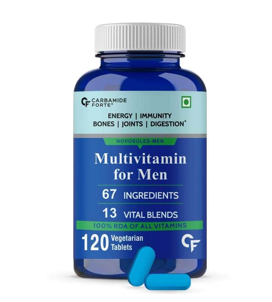 Carbamide Forte Multivitamin for Men for Immunity & Energy with 67 ...