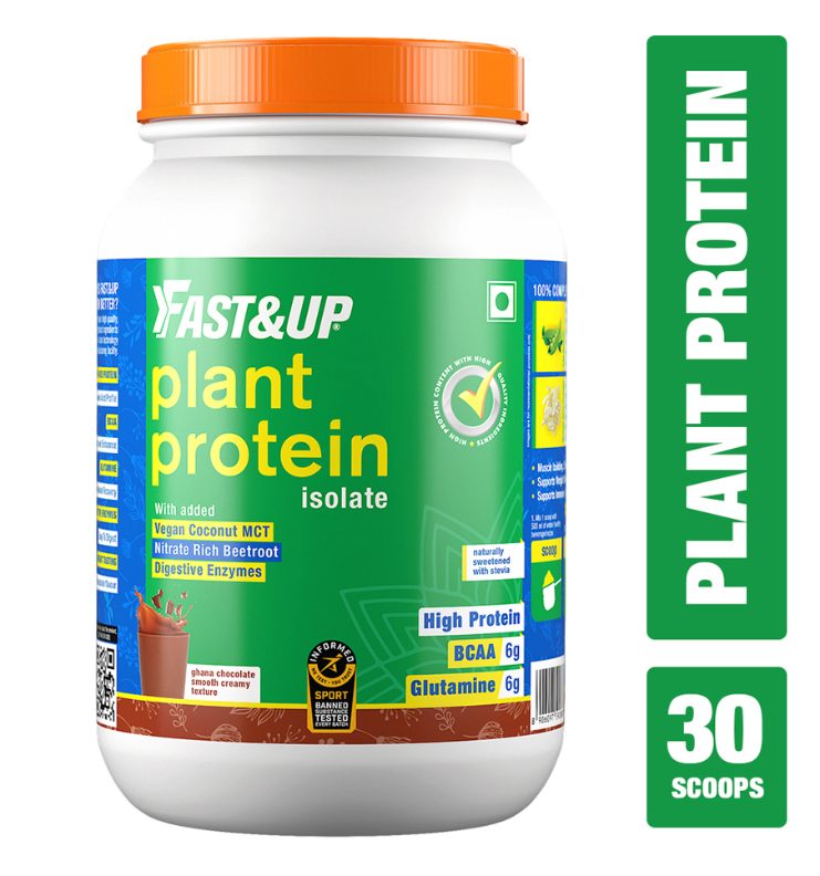Fast&Up Plant Protein - Plant Based Vegan - NUTRABAY™