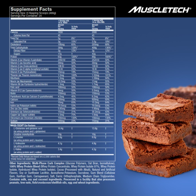 MuscleTech MassTech Extreme 2000 - NUTRABAY™