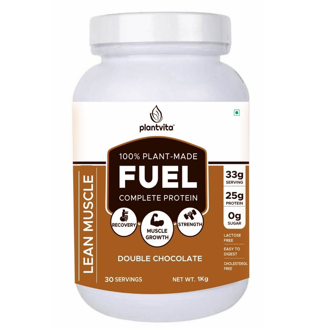 PlantVita FUEL - 25g Lean Muscle Gain Protein with Turmeric Extract ...