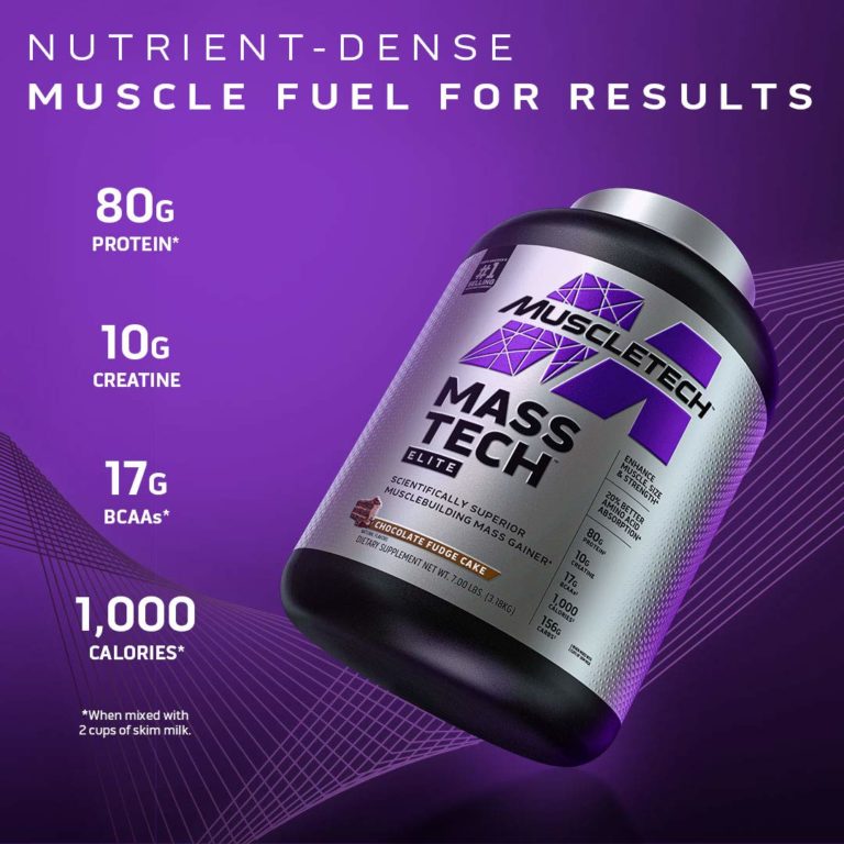 Muscletech Mass-Tech Elite Scientifically Superior Mass Gainer - NUTRABAY™
