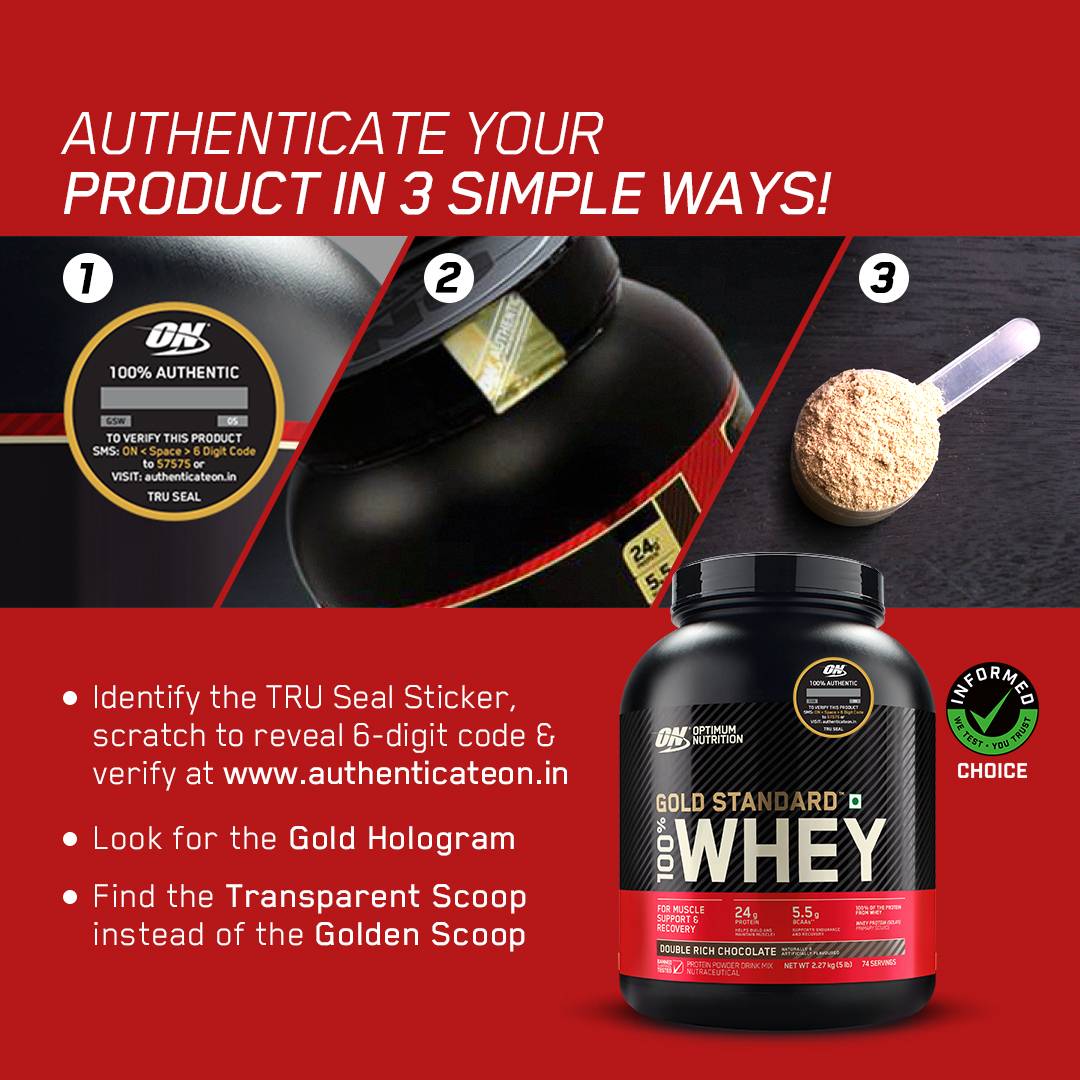 Optimum Nutrition (ON) Gold Standard 100 Whey Protein Powder - NUTRABAY™