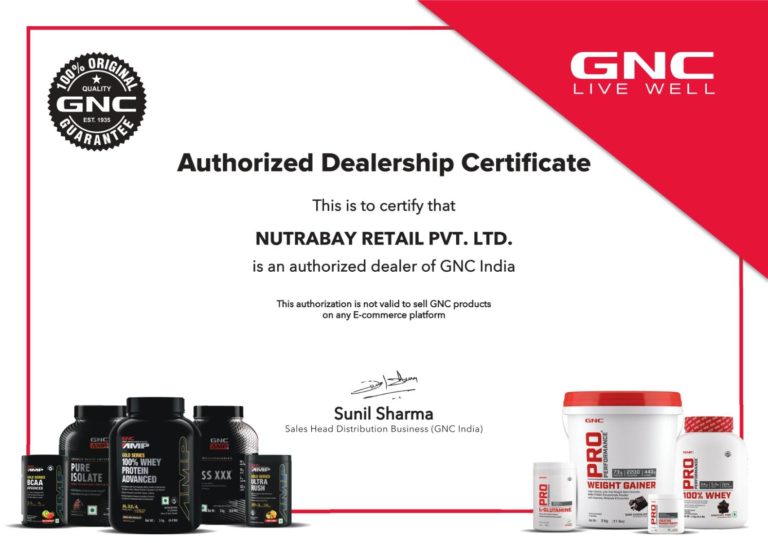 GNC 100% Whey Protein Amp Gold Advanced - NUTRABAY™