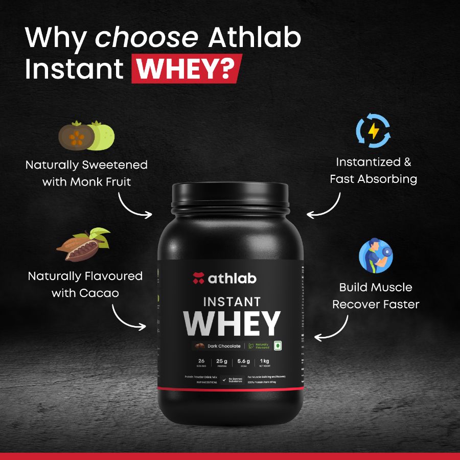 Athlab (by Nutrabay) Instant Whey Protein - NUTRABAY™