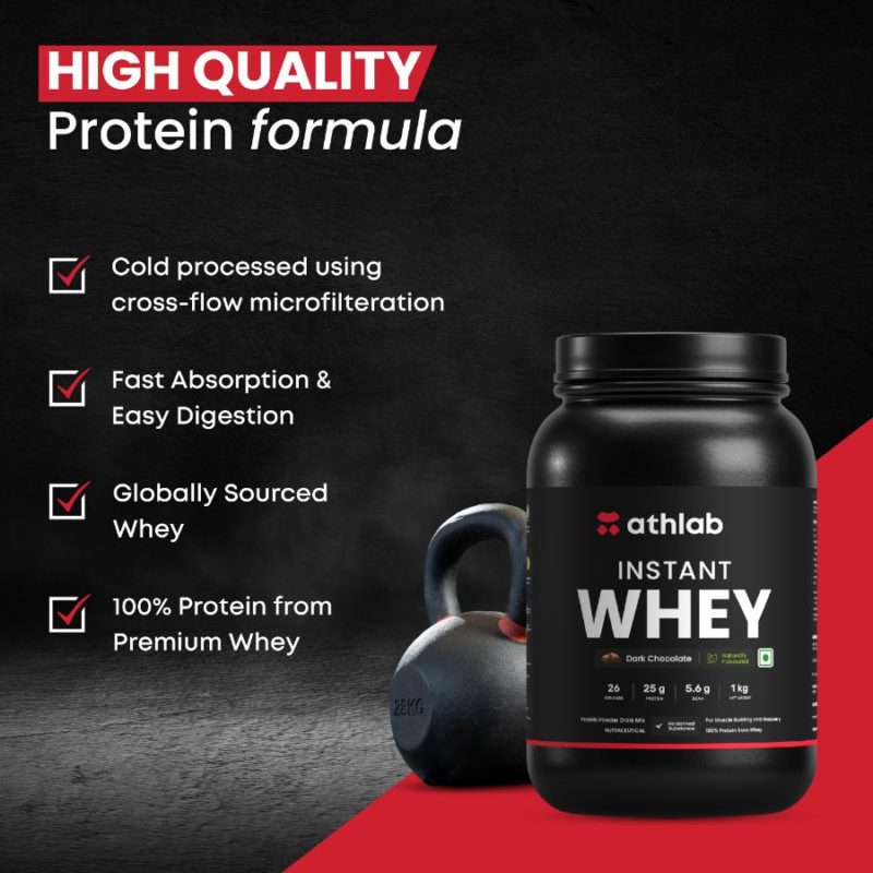 Athlab (by Nutrabay) Instant Whey Protein - NUTRABAY™