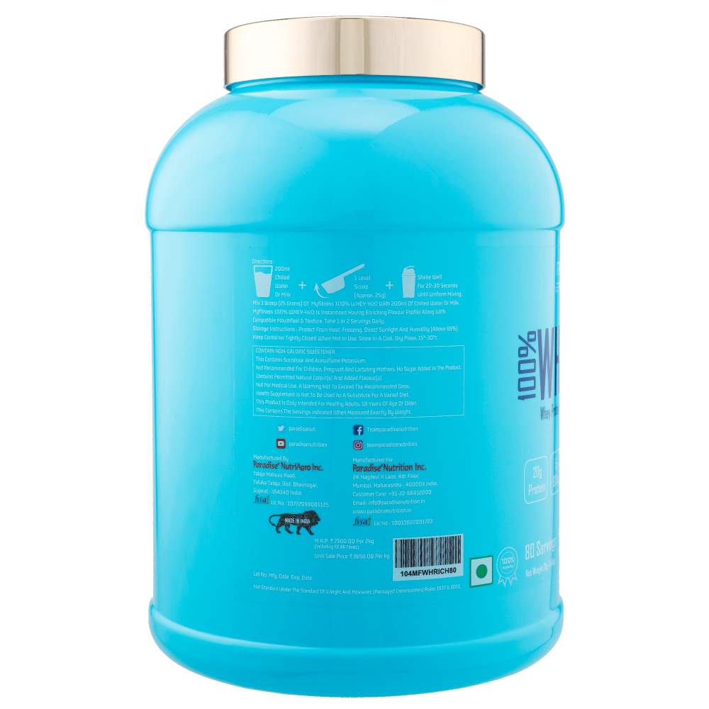 Myfitness 100% WHEY - H2O - NUTRABAY™