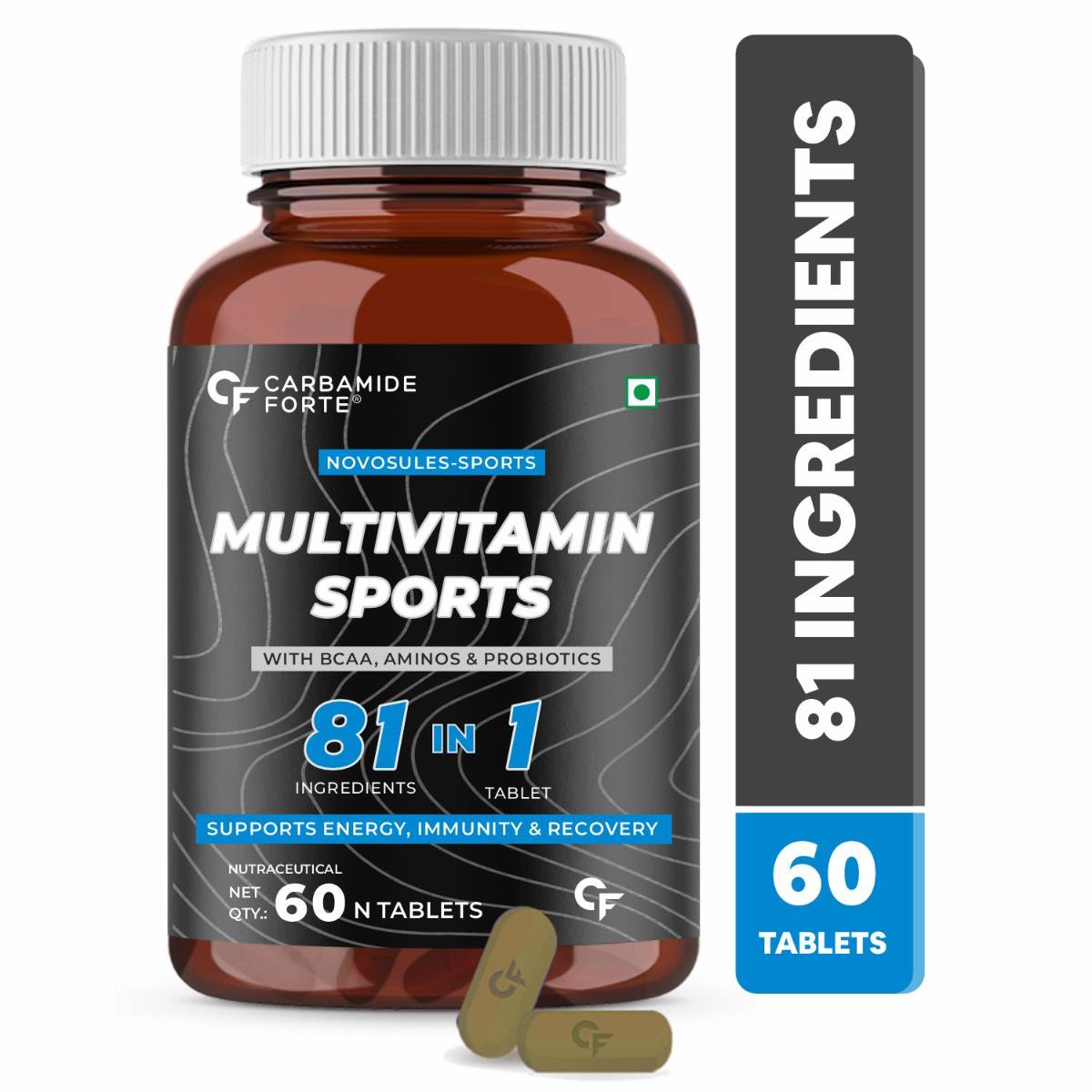 Carbamide Forte Multivitamin Sports Tablets for Men & Women | NUTRABAY™